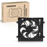 China Engine Radiator Cooling Fan Assembly with Shroud for Jeep JK Wrangler 07-11 3.8L for sale