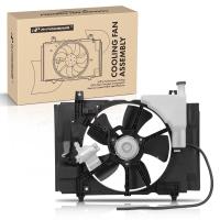 China Engine Radiator Cooling Fan Assembly with Shroud for Nissan Versa 2007-2012 for sale