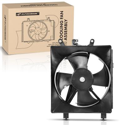 China Engine Radiator Cooling Fan Assembly with 4 Blade for Honda Civic 2001-2005 1.7L for sale