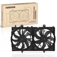 China Engine Radiator Cooling Fan Assembly with Shroud for Nissan Rogue 2014-2020 2.5L for sale