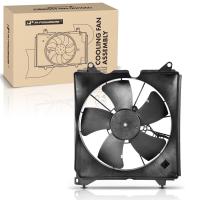China Left Engine Radiator Cooling Fan Assembly for Honda Accord 2013-2017 2.4L 3.5L for sale