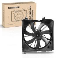 China Left Engine Radiator Cooling Fan Assembly with Shroud for Acura TLX 15-20 3.5L for sale
