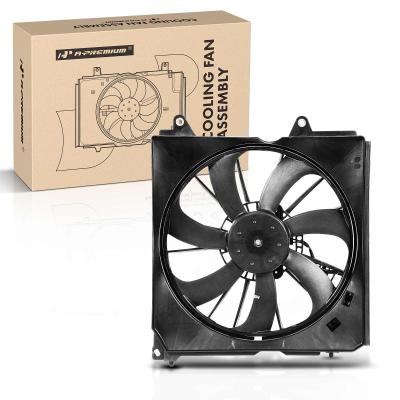 China Left Engine Radiator Cooling Fan Assembly with Shroud for Acura TLX 15-20 3.5L for sale