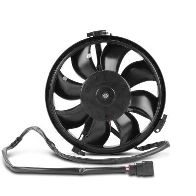 China Radiator Cooling Fan Assembly for Audi A4 A8 Quattro Volkswagen Passat 1998-2001 for sale