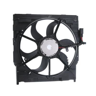 China Engine Radiator Cooling Fan Assembly w/ Motor for BMW X5 X6 F15 F16 2013-2019 for sale