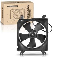 China A/C Condenser Cooling Fan Assembly with Shroud for Mazda Miata 1999-2005 L4 1.8L for sale