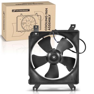 China A/C Condenser Cooling Fan Assembly with Shroud for Mazda Miata 1999-2005 L4 1.8L for sale