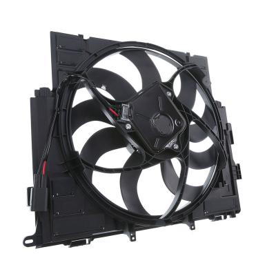 China Radiator Cooling Fan Assembly w/ Motor for BMW F10 528i 528i xDrive 2012-2016 for sale