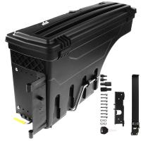 China Rear Passenger Truck Bed Storage Box ToolBox for Nissan Frontier 2005-2021 Titan for sale