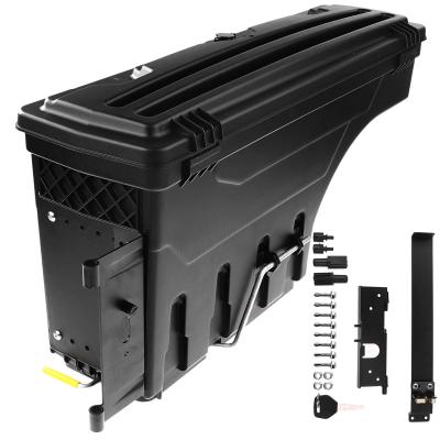 China Rear Passenger Truck Bed Storage Box ToolBox for Nissan Frontier 2005-2021 Titan for sale