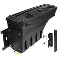 China Rear Driver Truck Bed Storage Box ToolBox for Chevrolet GMC C/K Ford F-150 for sale