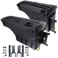 China 2x Rear Truck Bed Storage Box Toolbox with Lock for Ford F-150 2015-2019 for sale