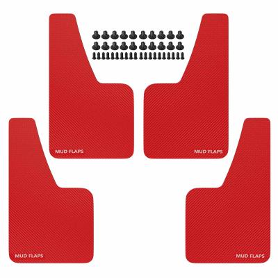 China 4x Front & Rear Splash Guards Mud Flaps for Chevy Audi Toyota Sedan for sale