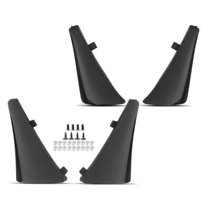 China 4x Mud Flaps Splash Guards for Chevy Corvette Stingray 2020-2022 for sale