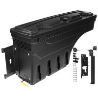 China Rear Driver Truck Bed Storage Box ToolBox for Ram 1500 2019-2021 New Body Style for sale