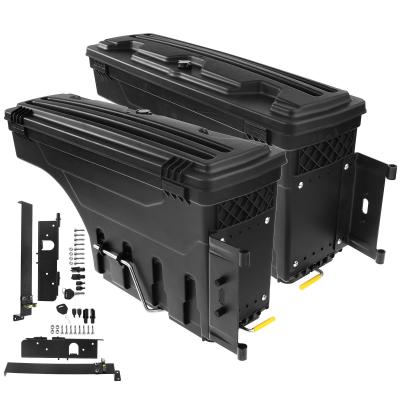 China 2x Rear Truck Bed Storage Box Toolbox for Chevy Silverado 1500 GMC Sierra 99-07 for sale