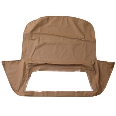 China Convertible Soft Top w/ Plastic Window for Chevrolet Corvette 1986-1993 Tan for sale