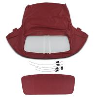 China Burgundy Convertible Soft Top with Plastic Window for BMW E36 Z3 1996-2002 for sale