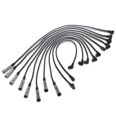China 10x Spark Plug Wire Set for Mercedes-Benz 380SE 84-85 450SE 450SL 500SEC W126 for sale