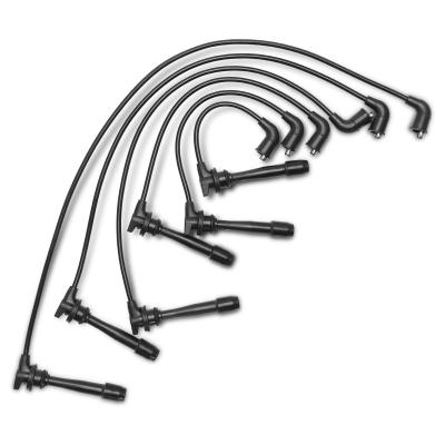 China 6x Spark Plug Wire Sets for Hyundai Tiburon 2003-2008 Santa Fe Sonata Kia Optima for sale
