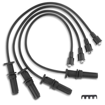 China 4x Spark Plug Wire Sets for Subaru Impreza 93-96 Legacy 90-96 1.8L 2.2L 7 mm for sale