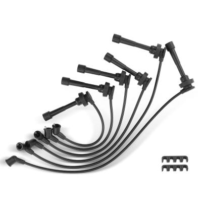 China 6x Spark Plug Wire Set for Mitsubishi Montero Sport 1997-2008 Montero 3.5L 3.0L for sale