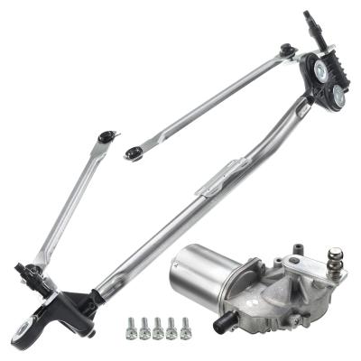 China 2x Front Windshield Wiper Linkage & Motor Assembly for BMW X5 E70 07-13 X6 E71 for sale