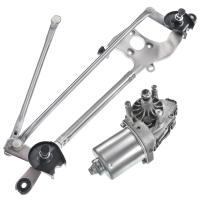 China 2x Front Windshield Wiper Linkage & Motor Assembly for Toyota RAV4 2006-2014 SUV for sale