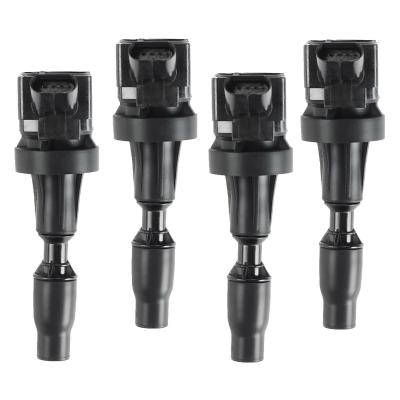 China 4x Ignition Coils with 4 Pins for Hyundai Elantra Sonata Tucson Optima Forte5 for sale