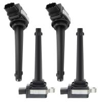 China 4x Ignition Coils with 3 Pins for Nissan Sentra 2007-2009 2.0L Tiida 2007-2009 for sale
