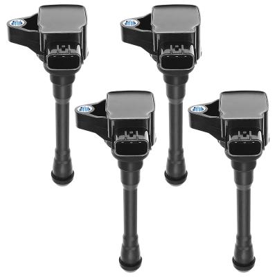 China 4x Ignition Coils with 3 Pins for Nissan NV2500 NV3500 Titan XD V8 5.6L 17-19 for sale