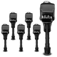 China 6x Ignition Coils for Infiniti EX37 FX37 Q40 Q60 Q70 QX70 M56 G37 370Z 3.7L 5.0L for sale