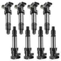 China 8x Ignition Coils with 4 Pins for Buick Lucerne Cadillac DTS SRX STS XLR 07-11 for sale