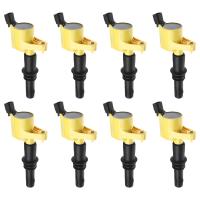 China 8x Ignition Coils with 2 Pins for Ford Lincoln Mercury 4.6L 5.4L 6.8L for sale