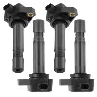 China 4x Ignition Coils with 3 Pins for Honda Civic 2006-2011 1.8L R18A1 R18A4 for sale