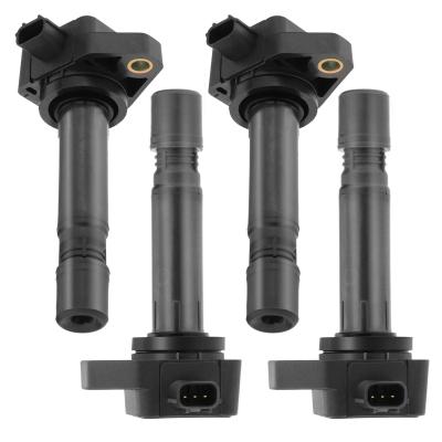 China 4x Ignition Coils with 3 Pins for Honda Civic 2006-2011 1.8L R18A1 R18A4 for sale