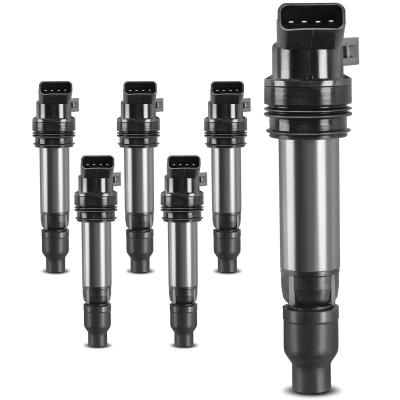 China 6x Ignition Coils with 4 Pins for Volvo S60 V70 XC70 XC90 Land Rover LR2 for sale