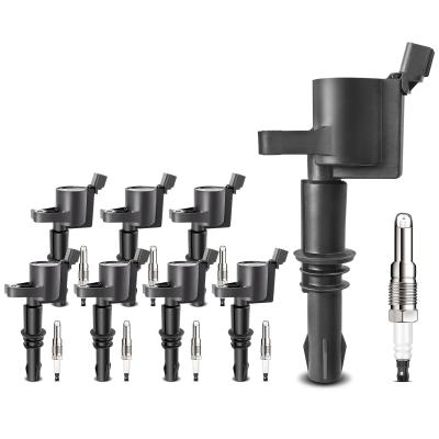 China 8x Ignition Coil & PLATINUM Spark Plug Kits for Ford F-150 Expedition 5.4L for sale
