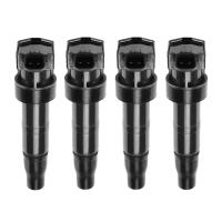China 4x Ignition Coils with 2 Pins for Hyundai Sonata Optima Sportage 11-18 2.4L 2.0L for sale