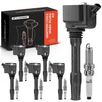 China 6x Black Ignition Coil & IRIDIUM Spark Plug Kits for BMW F30 G20 G22 Mini Cooper for sale