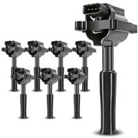 China 8x Ignition Coils with 4 Pins for Jaguar Vanden Plas XJ8 XJR XK8 XKR 1999-2003 for sale