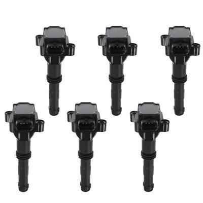 China 6x Ignition Coils with 3 Pins for Porsche Boxster 911 1999-2001 3.4L 2.7L 2.5L for sale