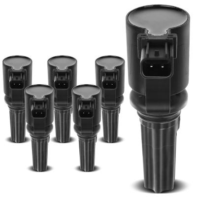 China 6x Ignition Coils with 4 Pins for Jaguar S-Type 2000-2003 Lincoln LS 00-05 3.0L for sale