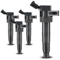 China 4x Ignition Coils with 2 Pins for Hyundai Santa Fe Sonata Tucson Kia Optima for sale