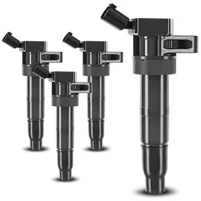 China 4x Ignition Coils with 2 Pins for Hyundai Santa Fe Sonata Tucson Kia Optima for sale