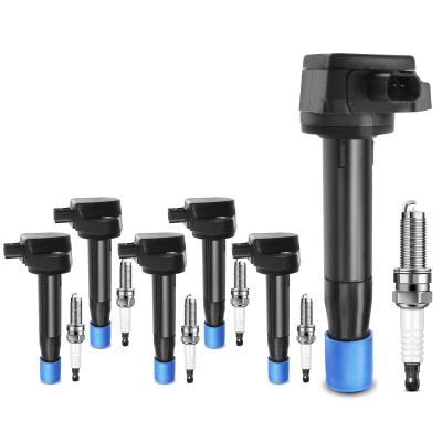 China 6x Ignition Coil & IRIDIUM Spark Plug Kits for Honda Accord 08-12 Odyssey Acura for sale