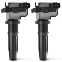 China 2x Ignition Coils with 3 Pins for Hyundai Santa Fe 01-06 Sonata Magentis Optima for sale