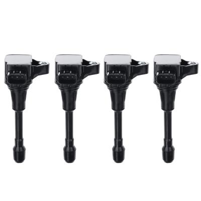 China 4x Ignition Coils with 3 Pins for Infiniti QX56 11-13 QX80 14-19 Nissan Armada for sale