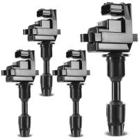 China 4x Ignition Coils with 3 Pins for Infiniti Q45 1997-2001 V8 4.1L for sale