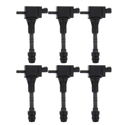 China 6x Ignition Coils with 3 Pins for Infiniti Q45 M45 FX45 03-08 VK45DE V8 4.5L for sale